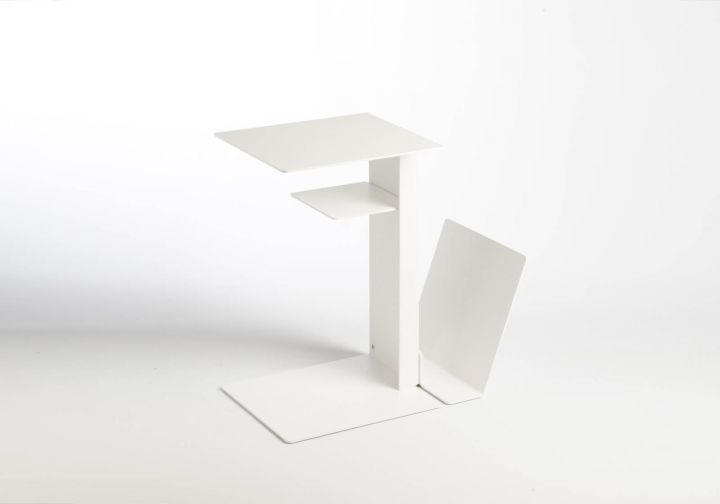 Vente Table d'appoint blanche - Magazines