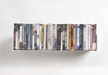 Buy DVD Wall Shelf 60 x 15 cm - Set of 2