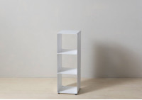 Mensola cubo - Mobile colonna in acciaio - 3 livelli